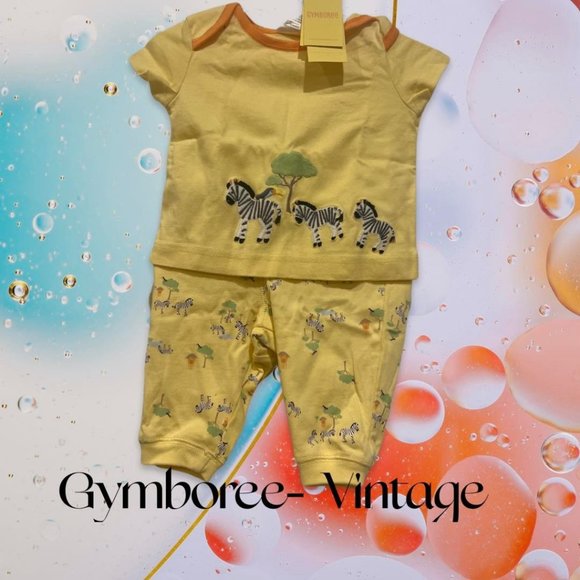 Gymboree | Matching Sets | Gymboree Nwt Jungle Gym Embroider Zebra ...